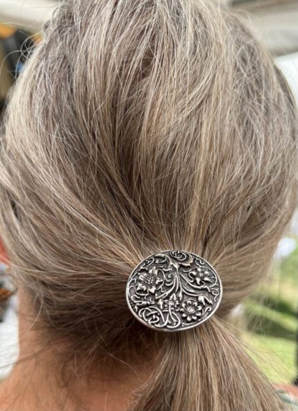Pewter Pony Tail Holders - Unique Pewter