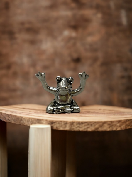 Frog Ring Holder, 3D - Unique Pewter